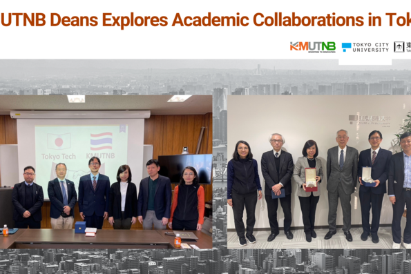KMUTNB Deans Explores Academic Collaborations in Tokyo Activities